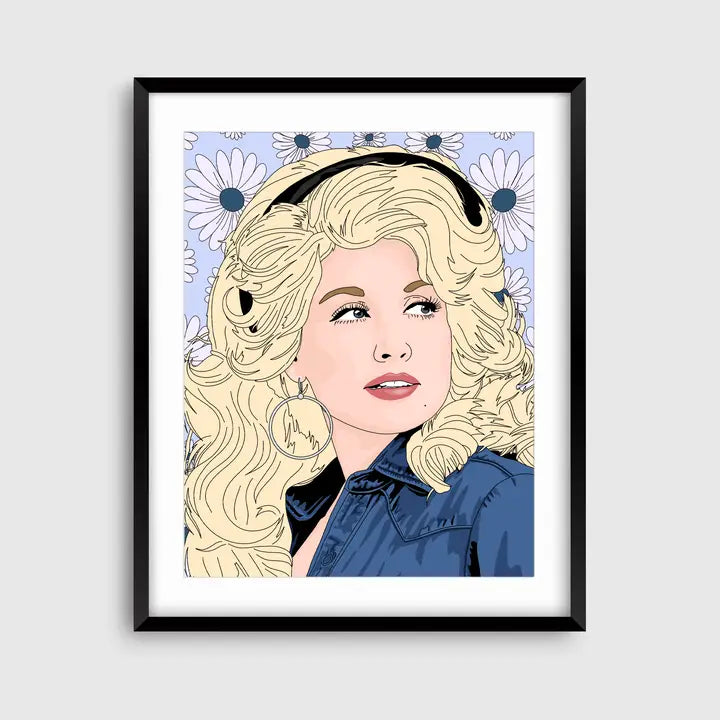 Dolly Portrait | Fine Art Print – JV Studios & Boutique