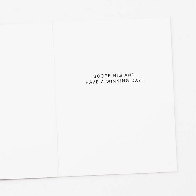 Score Big Birthday | Greeting Card – JV Studios & Boutique