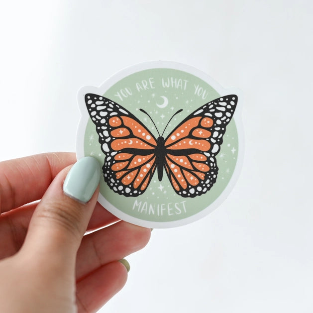 You Are What You Manifest Sticker – JV Studios & Boutique