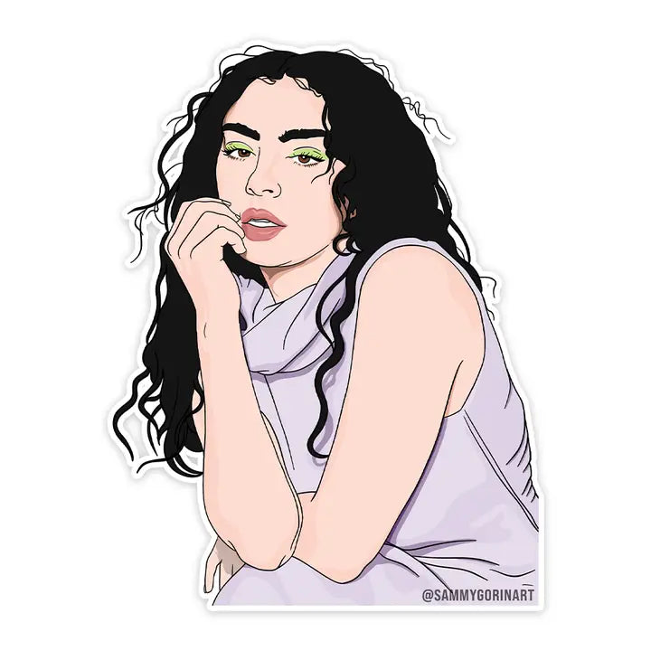 Charli Xcx Brat | Sticker – JV Studios & Boutique