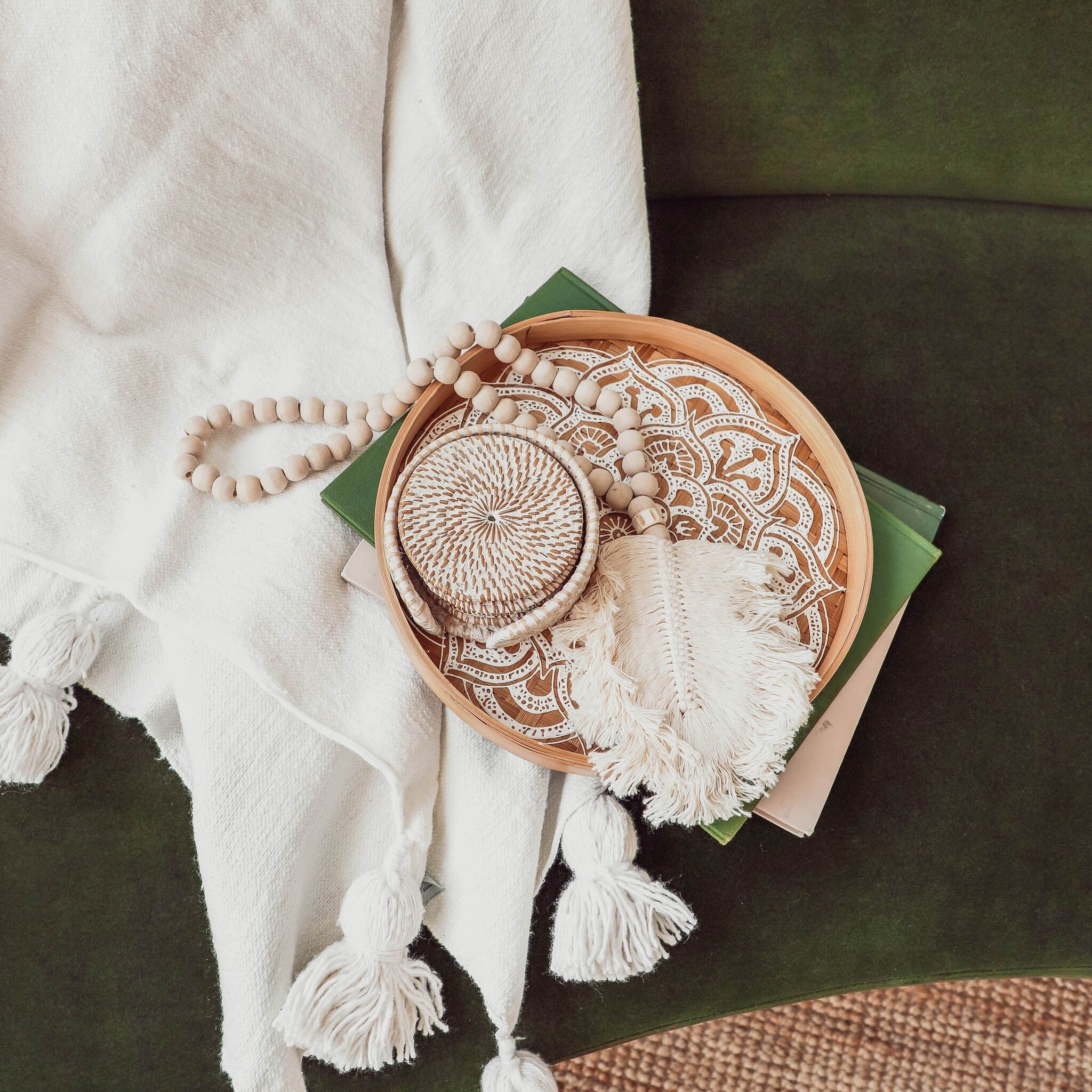 Feather Beaded Tassel – JV Studios & Boutique